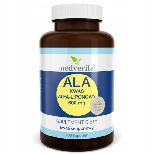 ALA 600 mg 100 kapsułek MEDVERITA - Herbario